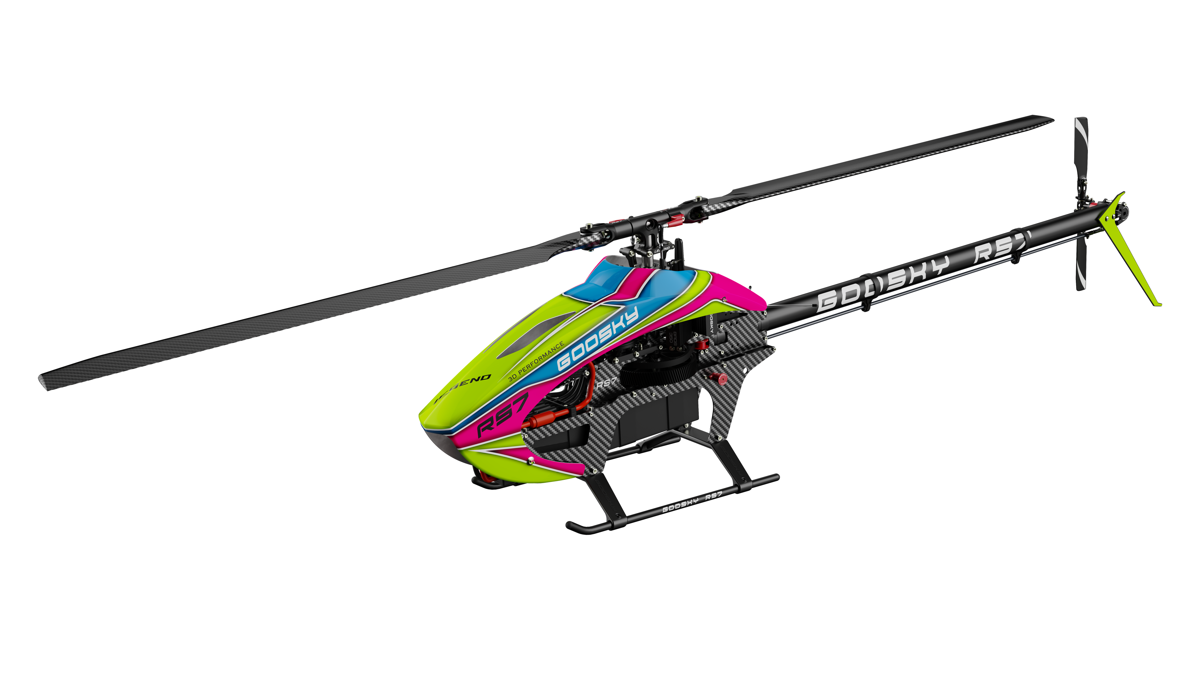 BAF080011 Goosky S2 Ultra Rotorflight Green BNF Helicopter – New England RC